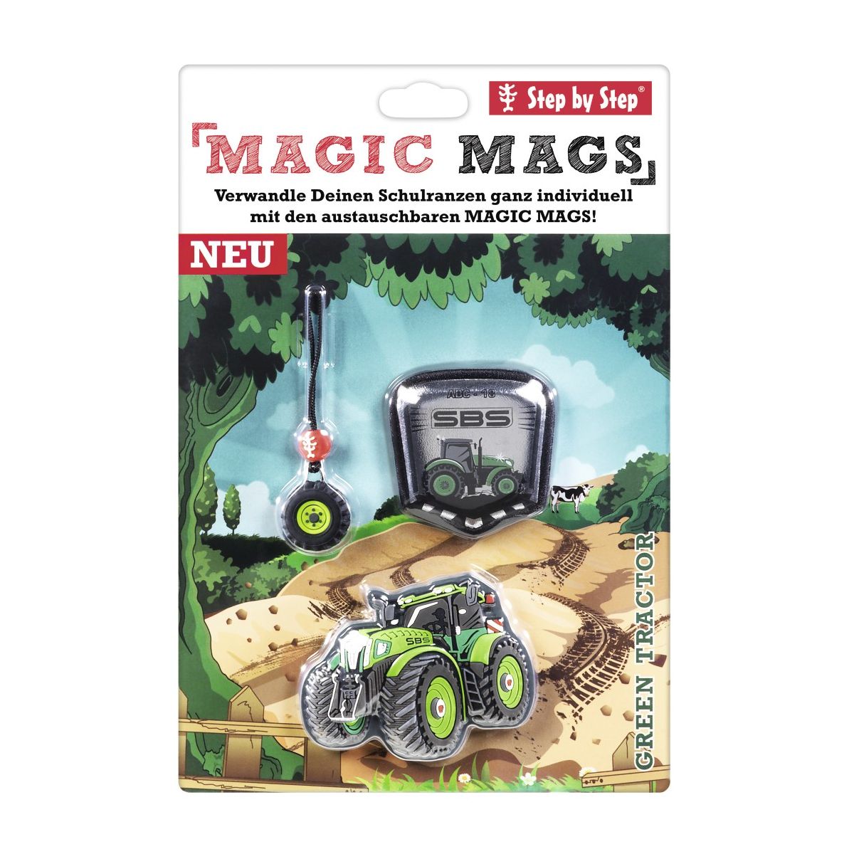 Magic Mags Green Tractor