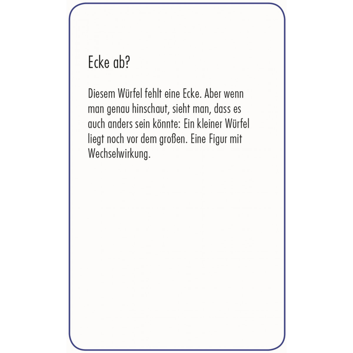 moses. - Quiz-Box Optische Illusionen