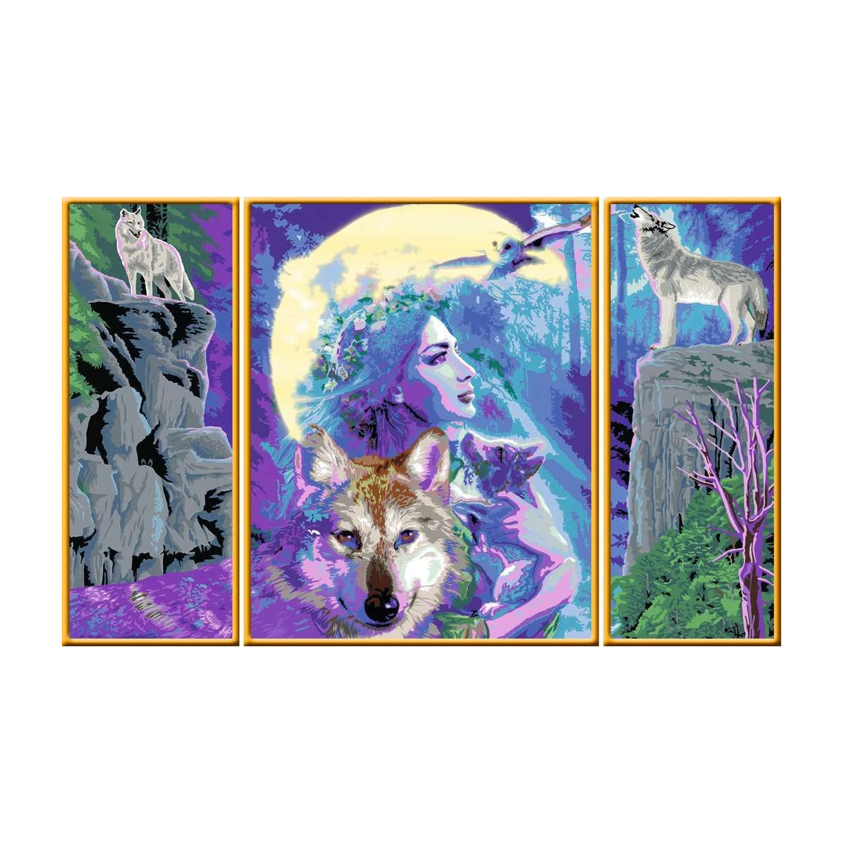 Ravensburger Spiel - Malen nach Zahlen - Premium Triptychon - Mys