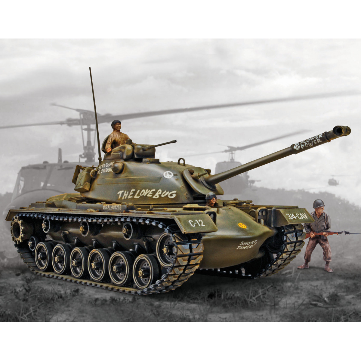 Revell - M-48 A-2 Patton Tank