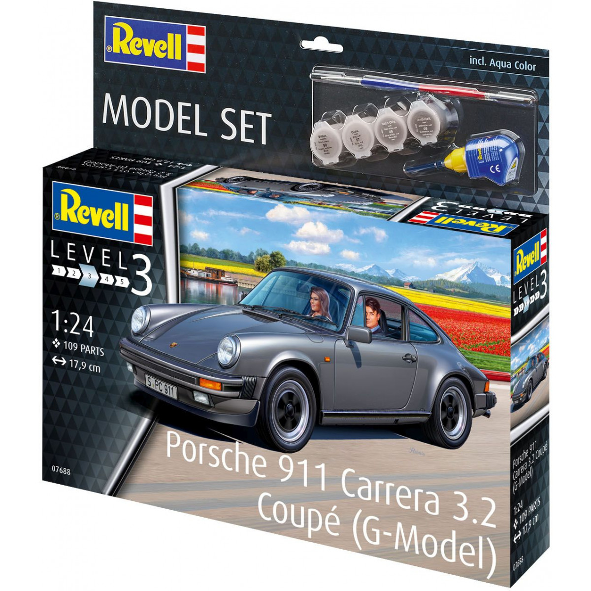 Revell - Model Set Porsche 911 Carrera 3.2 Coupé (G-Model)