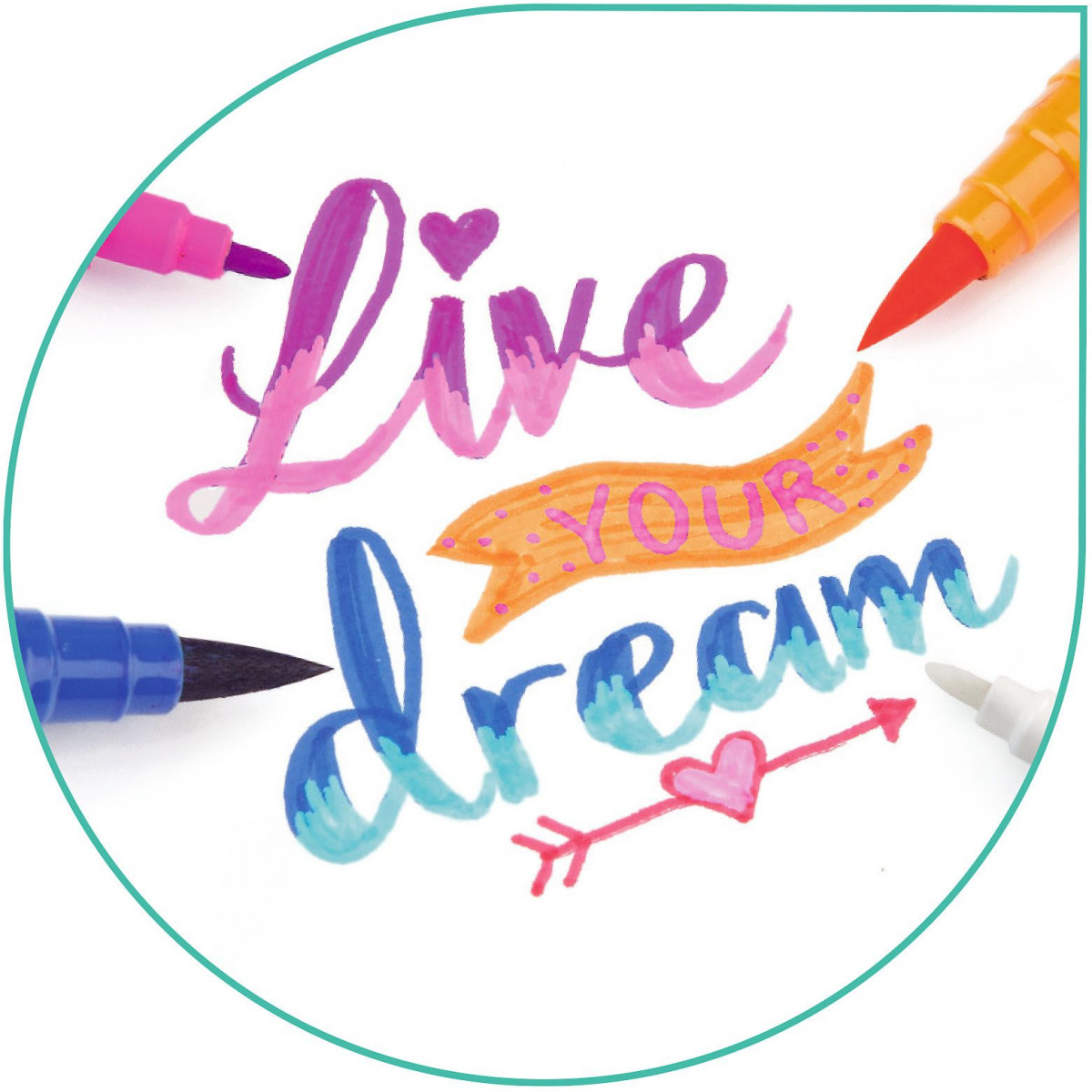 Depesche - TOPModel - Magic Doppelfasermaler-Set, 10 Stifte