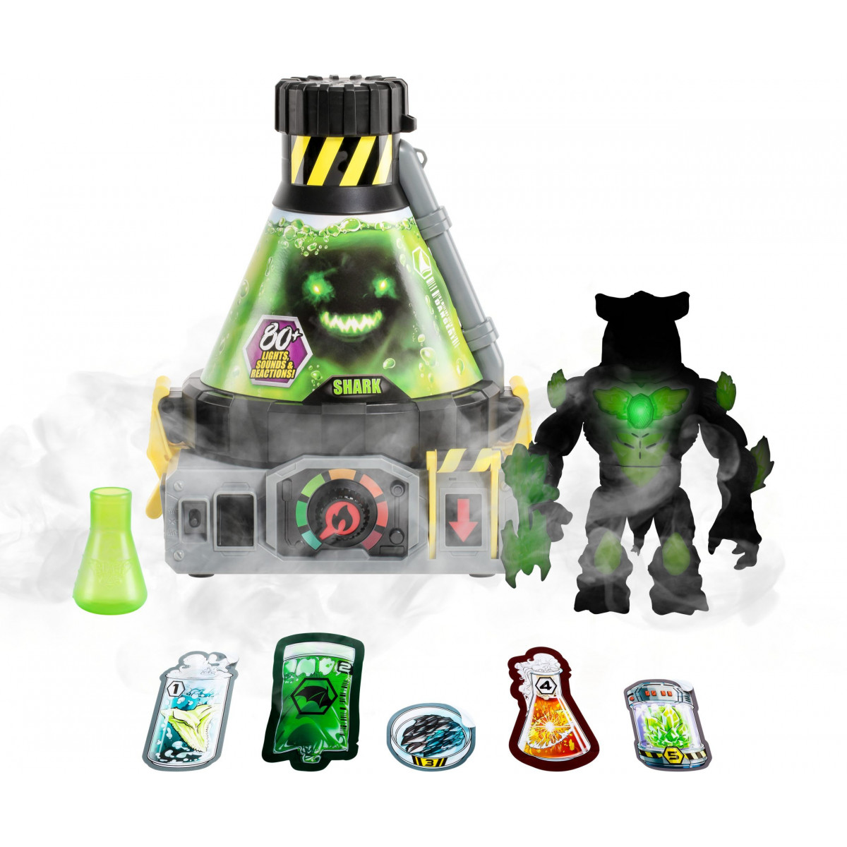 Moose Toys Deutschland - Beast Lab - Hai-Labor-Spielset mit echte